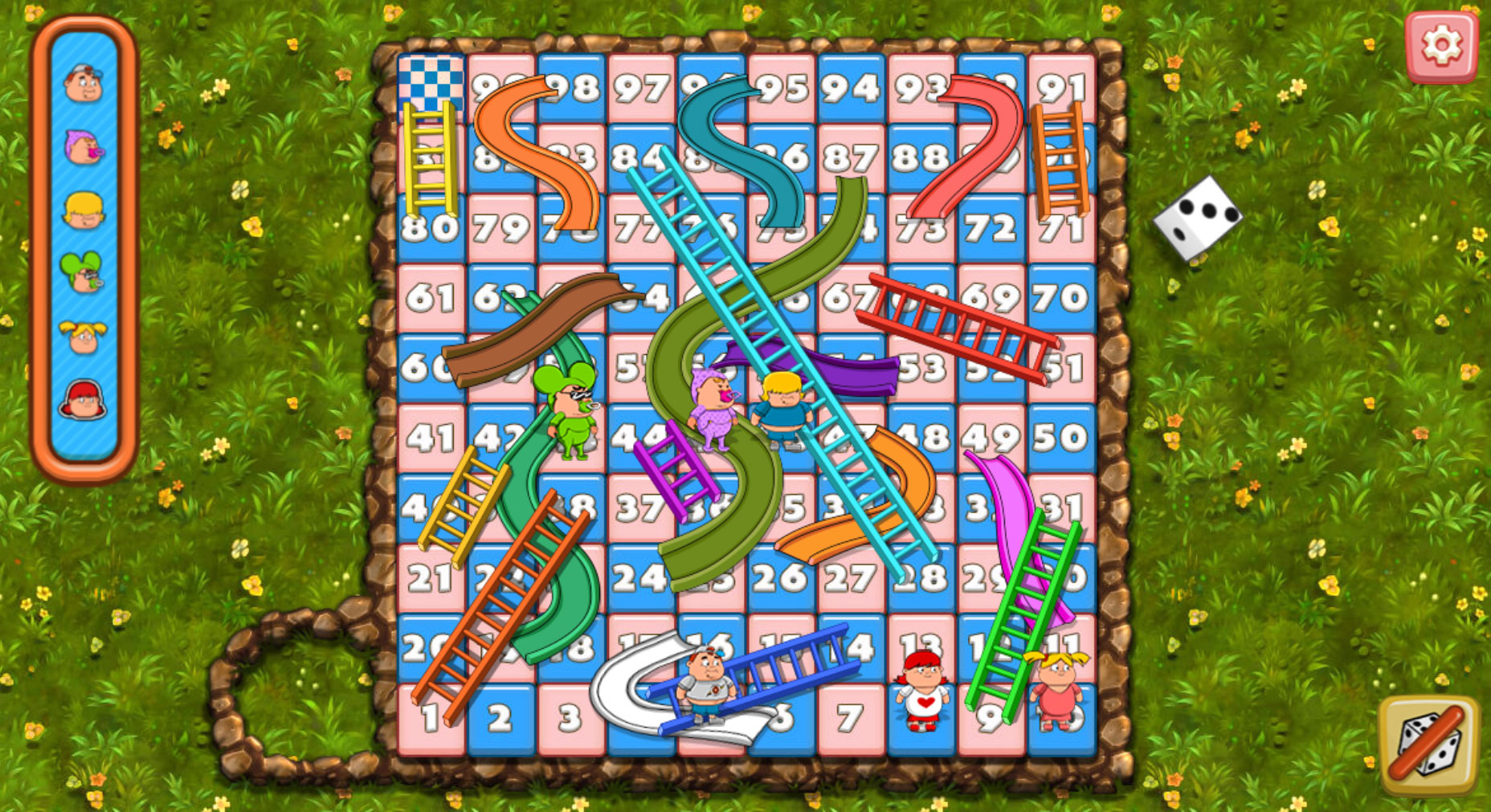 Igrica Snakes and Ladders na Igrice123